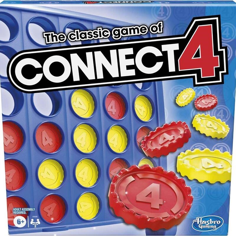 Connect 4 经典版：亲子互动必备，策略对决新高度！-游戏枪-淘宝好物网