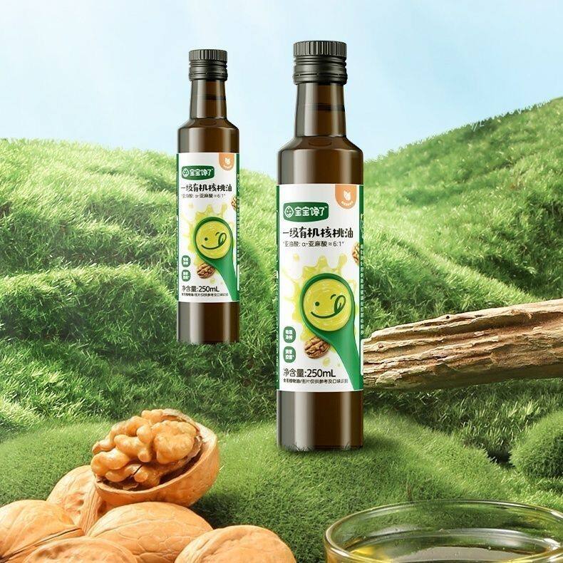 Baby's craving walnut oil and flaxseed oil 👶 The new favorite baby food ...