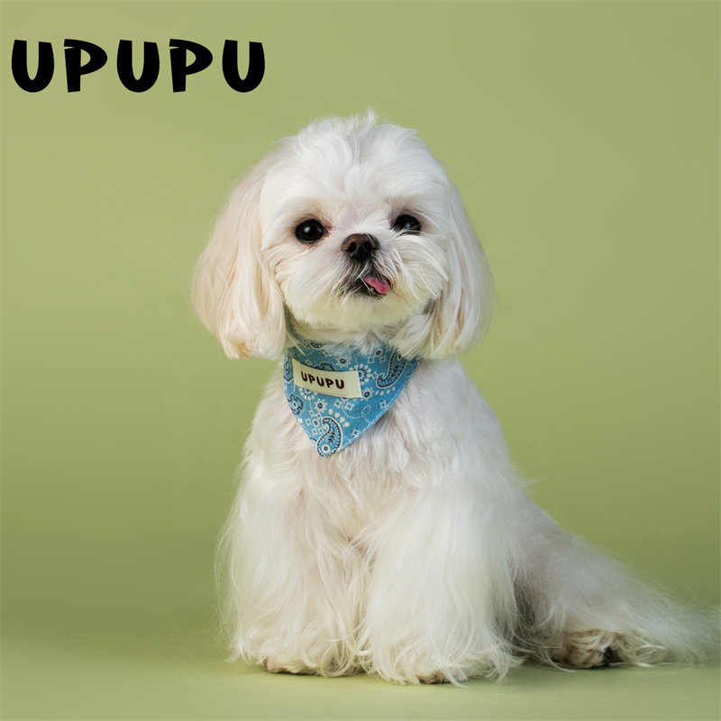 25年必买！UPUPU腰果花口水巾｜泰迪比熊雪纳瑞围兜种草推荐-围巾-淘宝好物网