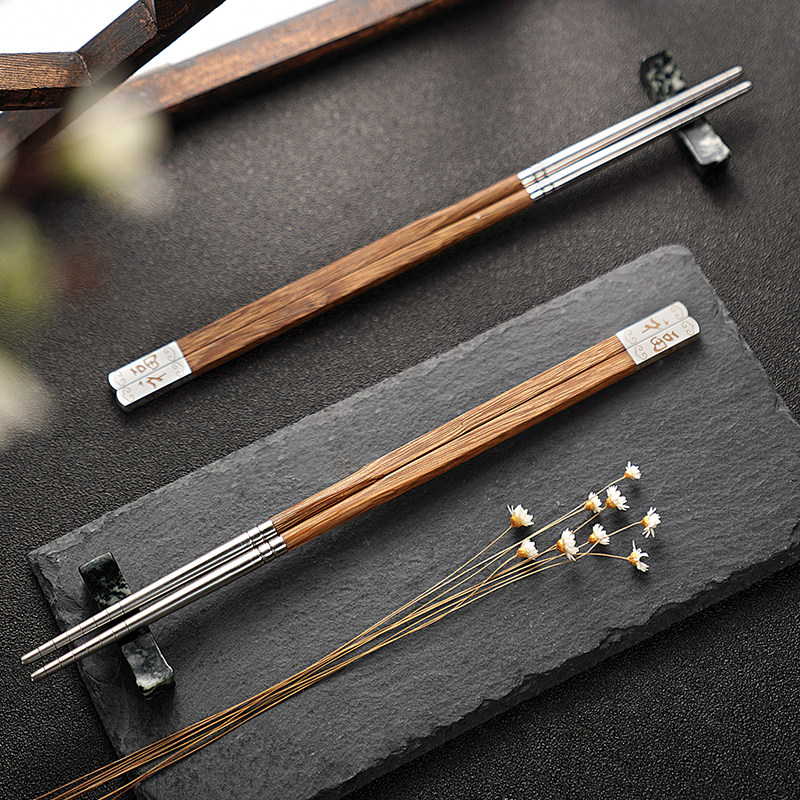 🌟 Exquisite life starts with chicken wing wood chopsticks 🍲