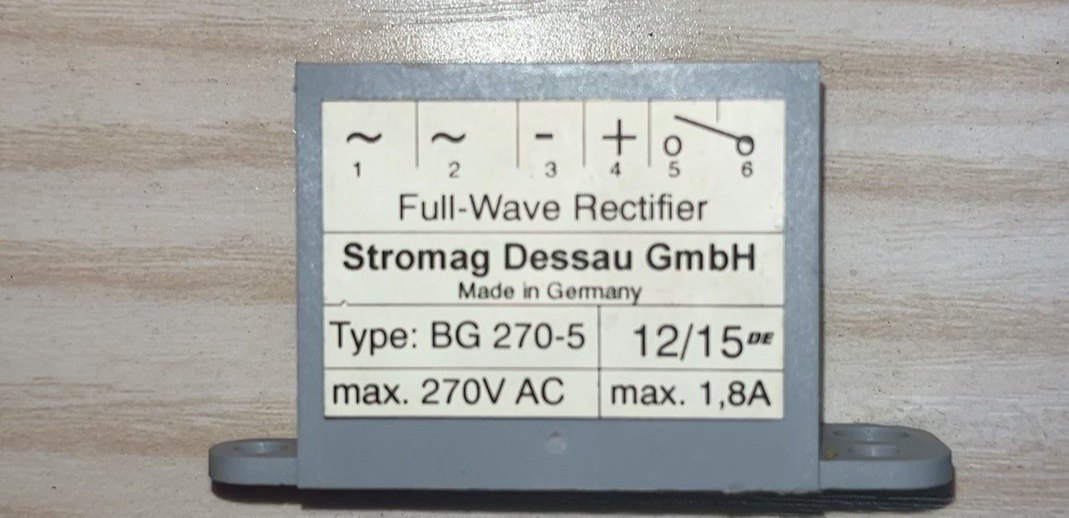 BG270-5 BG270-1刹车整流器270VAC