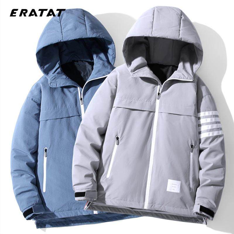 ERATAT加厚连帽羽绒服为何成为冬季时尚新宠？保暖性和潮流感如何兼顾？-运动羽绒服-淘宝好物网