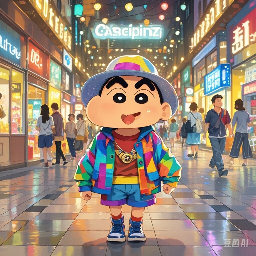 蜡笔小子潮玩
