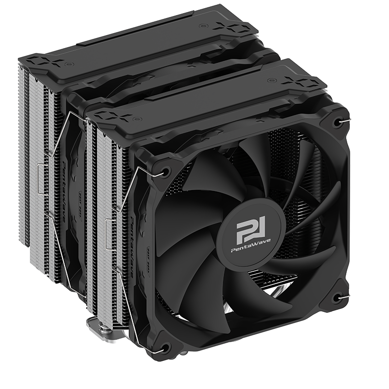 PENTAWAVE攀威Z06D LE 6熱管雙塔12CM風冷CPU散熱器附矽脂