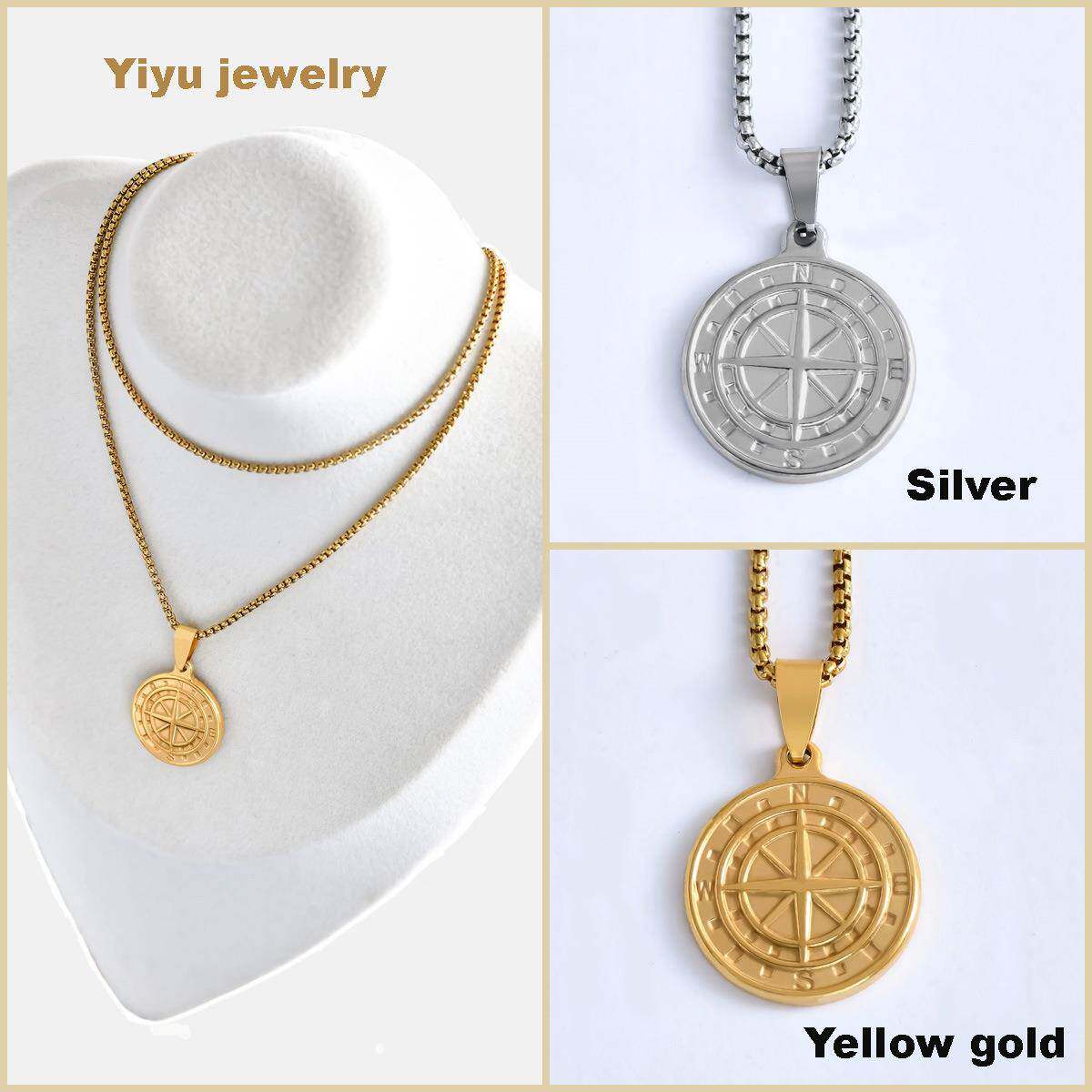 Chain men man gold Necklace Star Gift Design Jewelry Punk