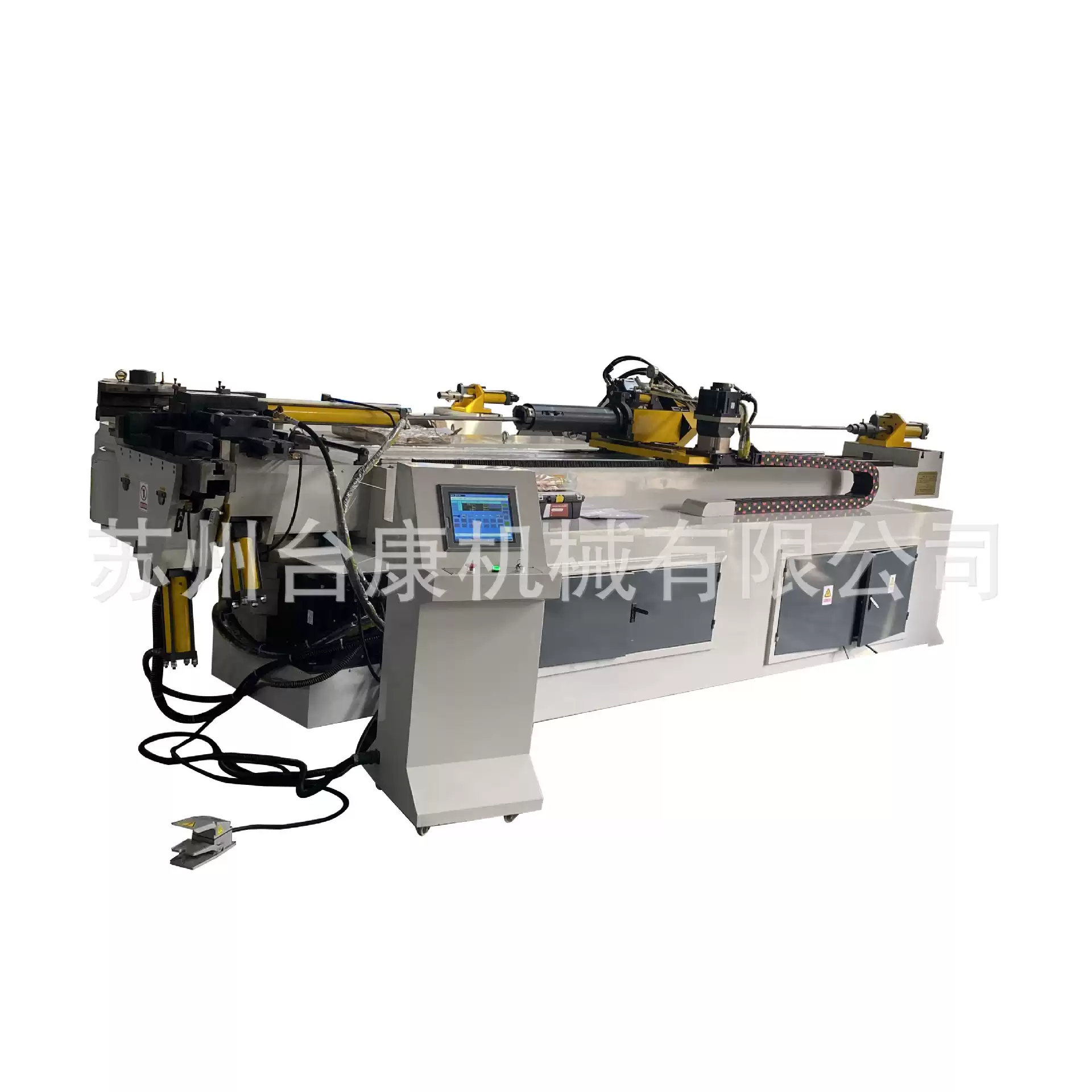 【全自动弯管机】75三轴数控高性能方管弯管机 自动送料转料下料