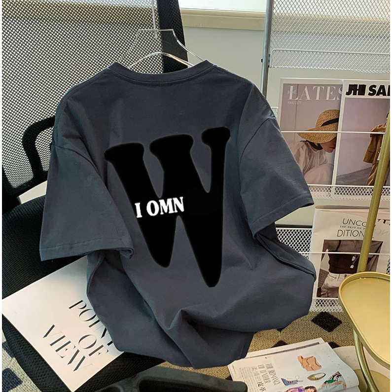 馬克華菲T恤品牌外貿出口奧特萊斯夏季爆款重磅純棉男女短袖上衣t-Taobao