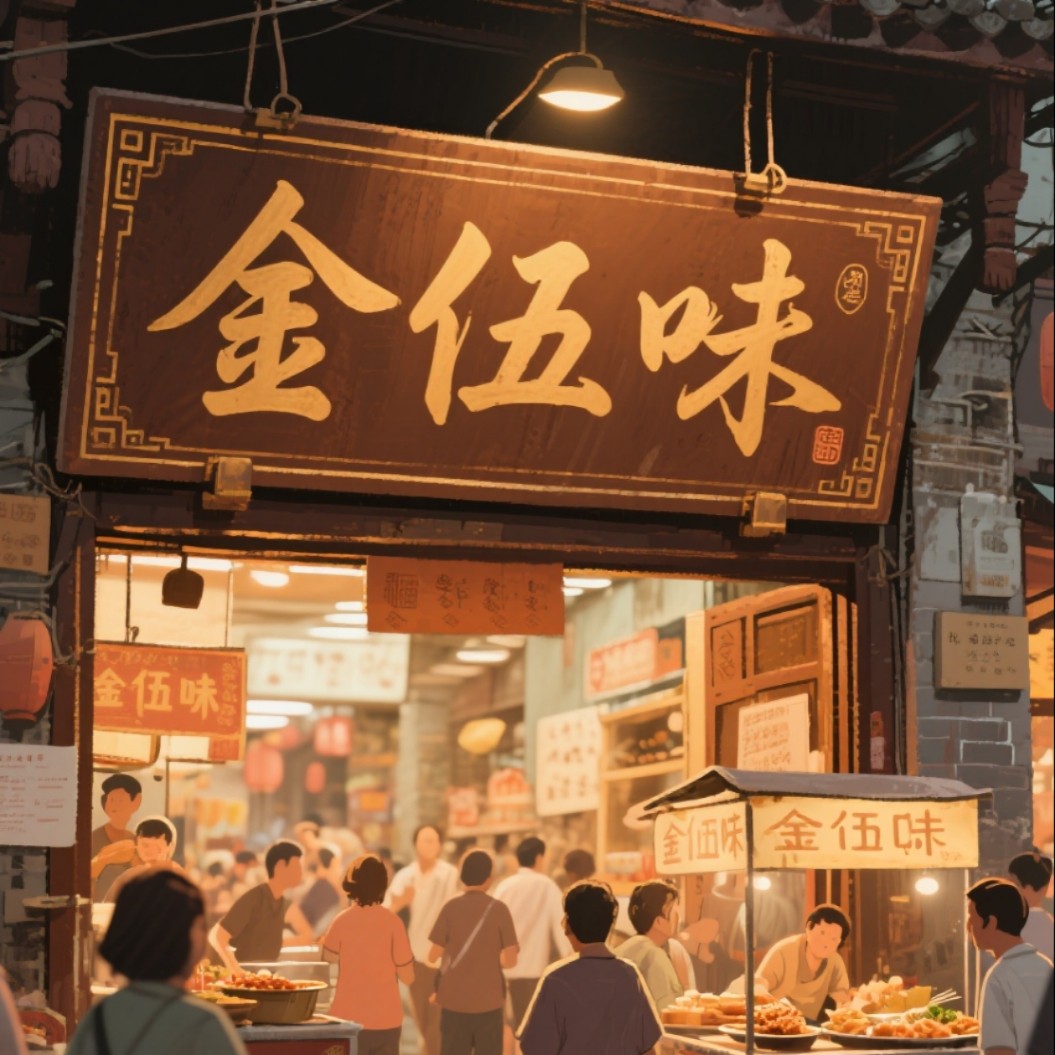 金伍味食品企业店