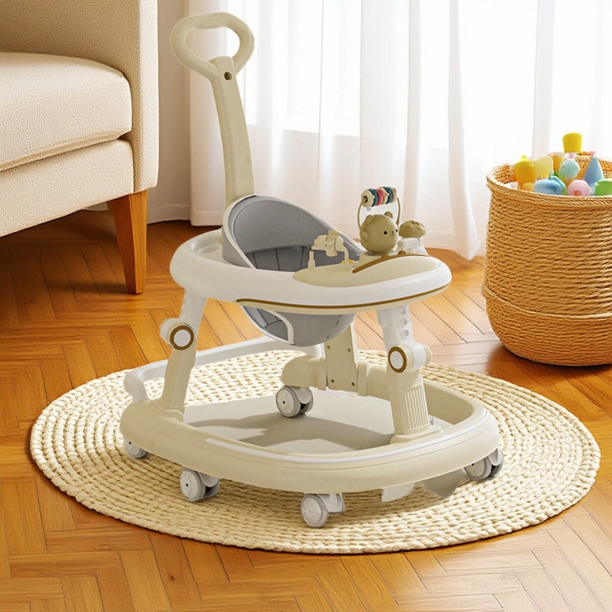 2025 new baby walker: prevents o-legs, 6-18 months, anti-tip ...