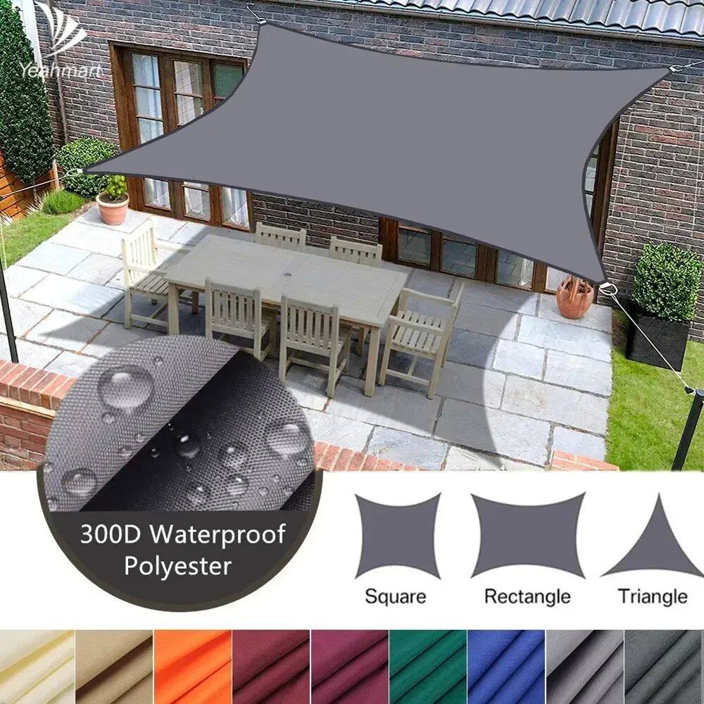6x4m 5x4m 3x2m Waterproof Tent Shade Large Sun Shelter Sunsh