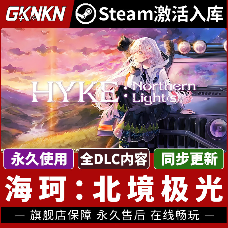 `【海珂:北境极光】Steam正版游戏授权国区CDK不限区激活码PC端中文 HYKE:Northern Light(s)值不值得买？我亲测后真香了！`_steam游戏_淘宝游戏网