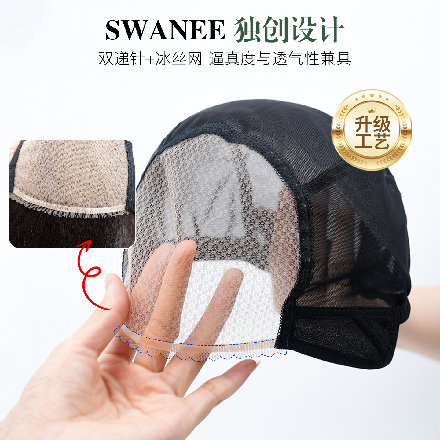 SWANEE羊毛卷假发｜港风短发假发，黄皮姐妹的氛围感神器！_日常整顶假发_淘宝美妆网