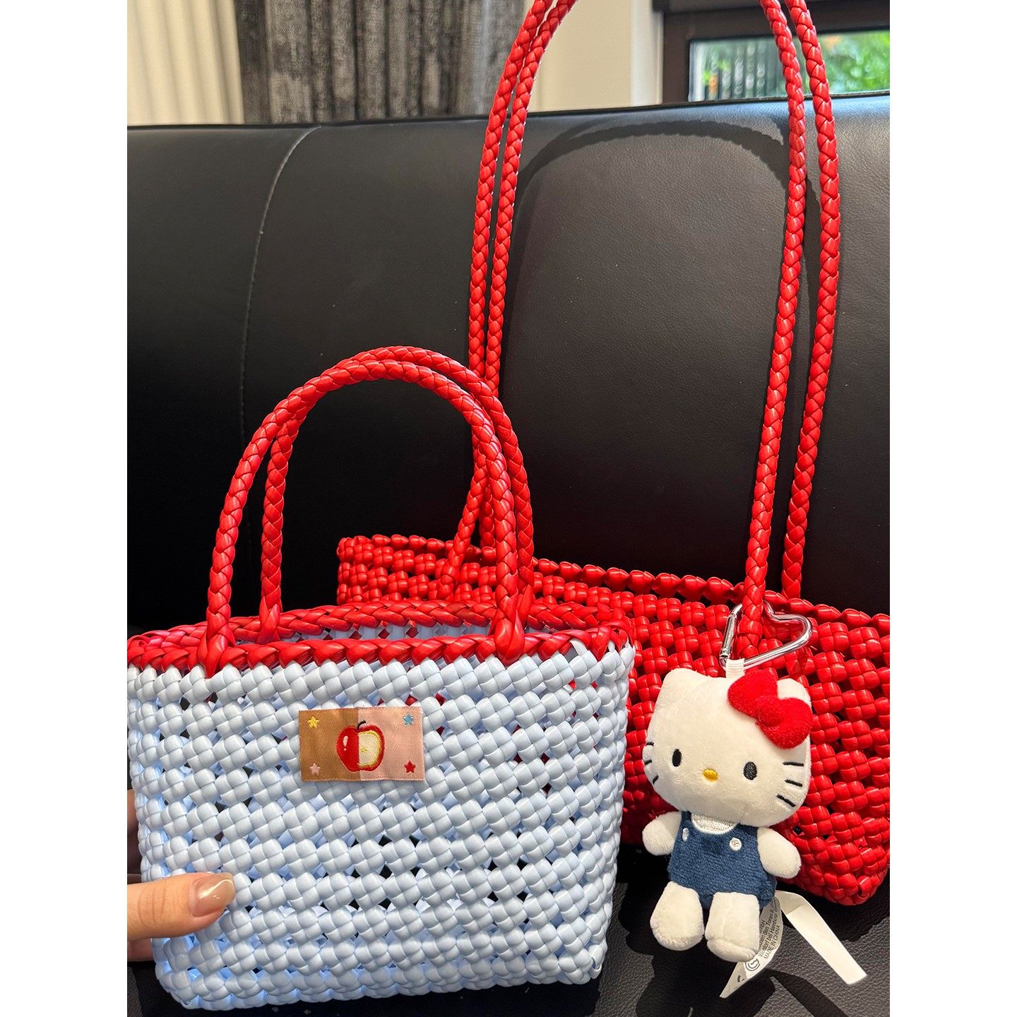 哈喽Kitty藤条编织包：DIY创意礼物之选_通用款女包_淘宝服装网