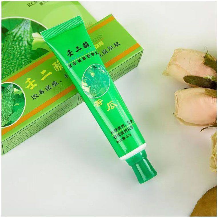 痘肌救星！露兰姬娜壬二酸苦瓜祛痘膏，真实测评告诉你值不值得入_乳液_淘宝美妆网