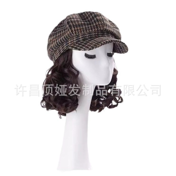 秋冬季的气质密码：一顶帽子，重塑你的精神风貌_其它假发_淘宝美妆网