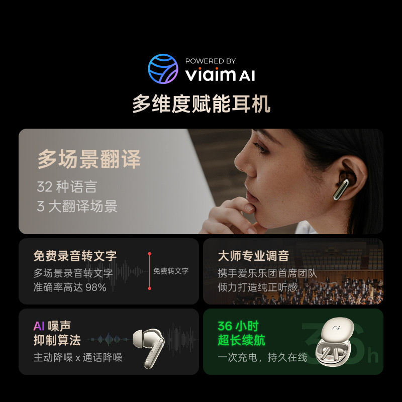 科大讯飞iFLYBUDS Pro2耳机单边遗失如何补配？聊聊2025年智能音频的新消费趋势-耳机充电仓-淘宝百科网