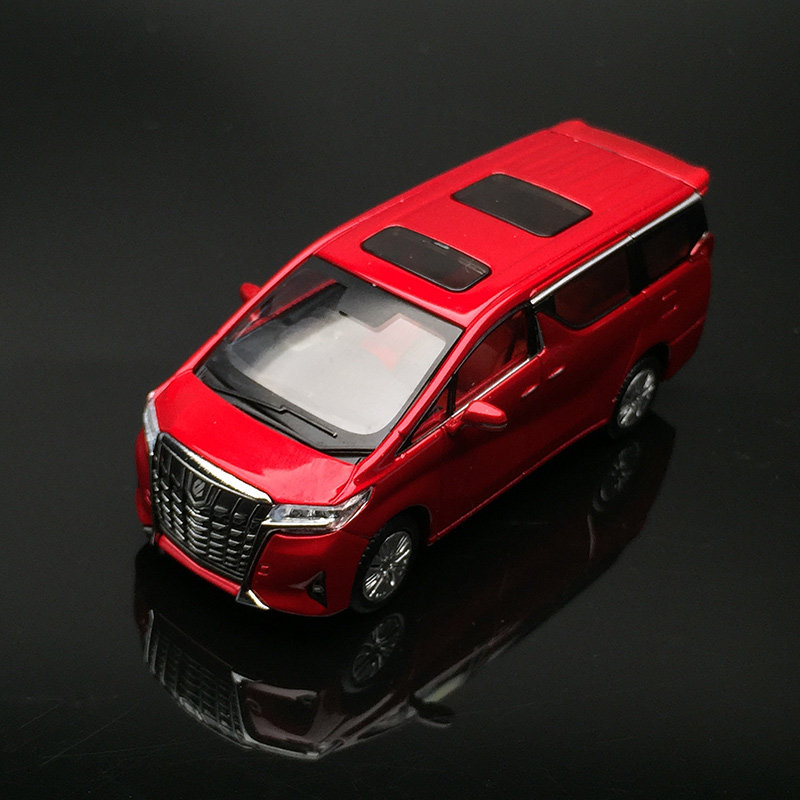 GCD 1:64 Toyota Elfa MPV van nanny car 2019 alloy simulation car model ...