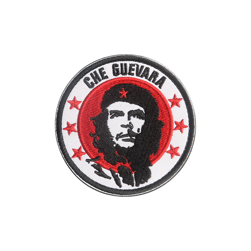 [USD 9.79] Che Guevara head like cloth embroidery tactical magic with ...