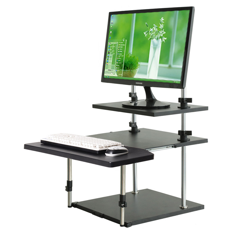 [USD 75.23] Stand on a working computer stand stand-up computer lifts ...