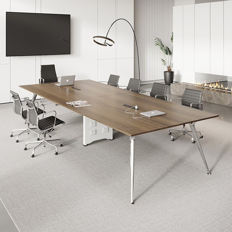 Create an ideal office space, can this long table really satisfy all ...
