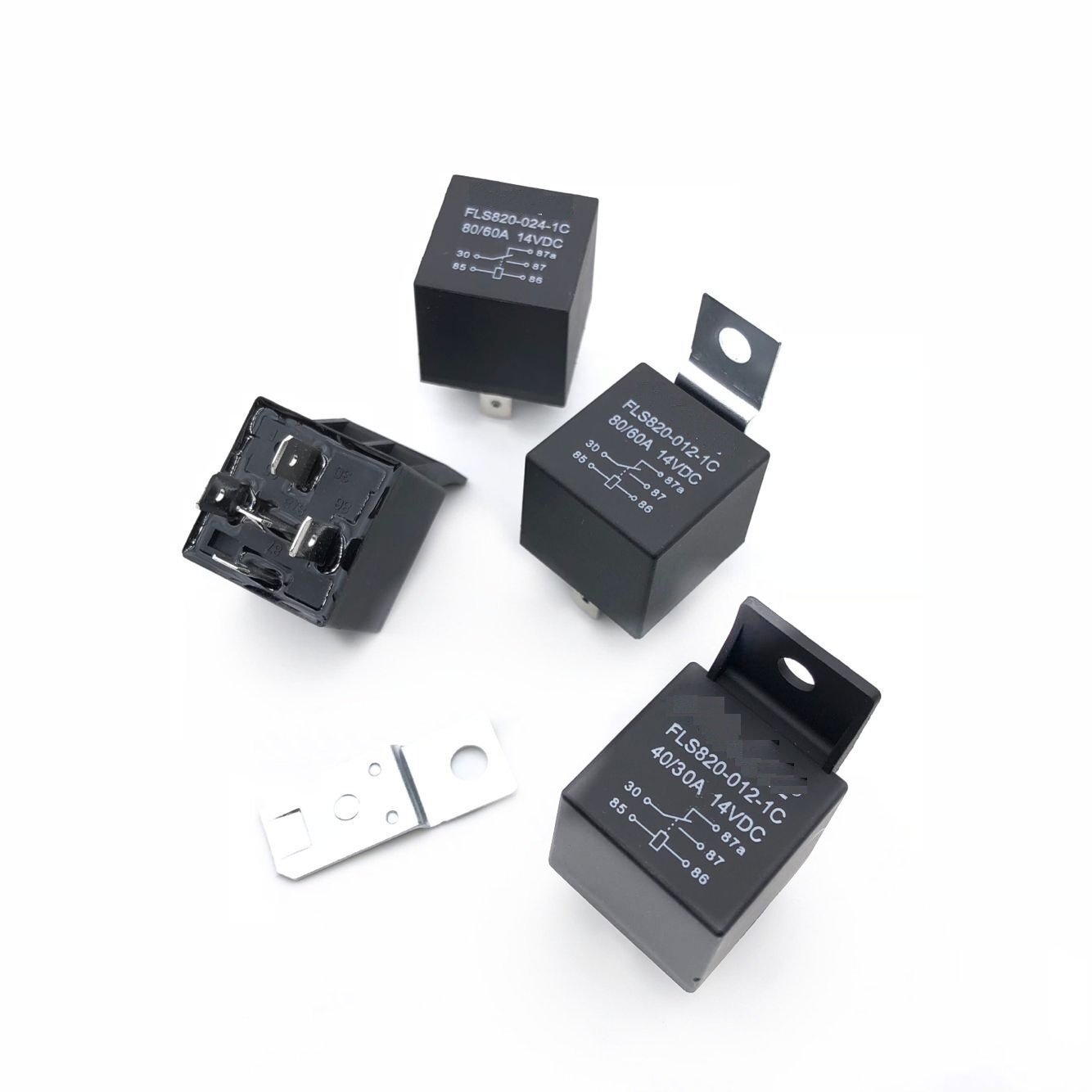 1 open 1 closed car xenon lamp relay JD1914 5 foot JD1912 H4458 820-012 ...