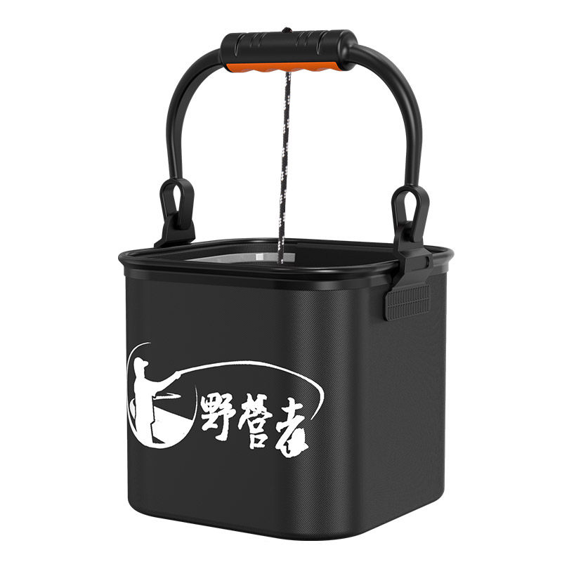 [USD 12.33] Fishing bucket live fish bucket folding bucket thickened ...
