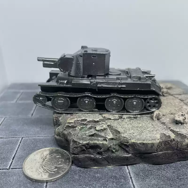 純銅鑄造1/72全金屬世界坦克模型合金虎式t90虎王黑豹豹2A7謝爾曼