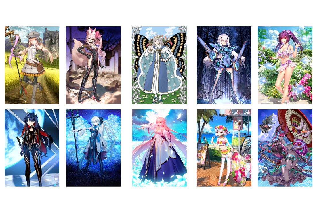 Fgo japanese server stone five-treasure combination number huidai beast ...