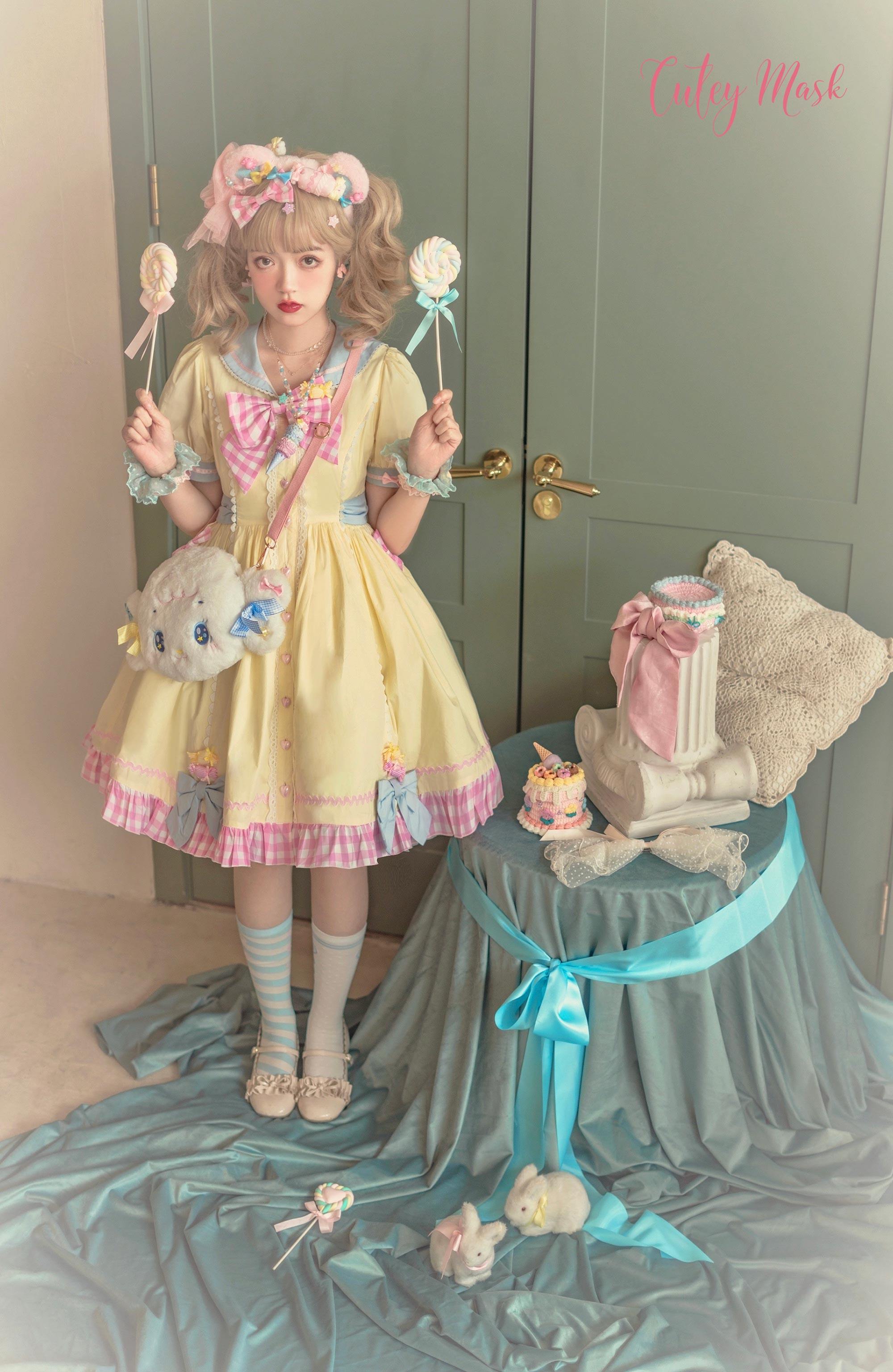 Cutey Mask Lolita ~Little Navy Lolita Accessories -Pre-order,Sweet ...