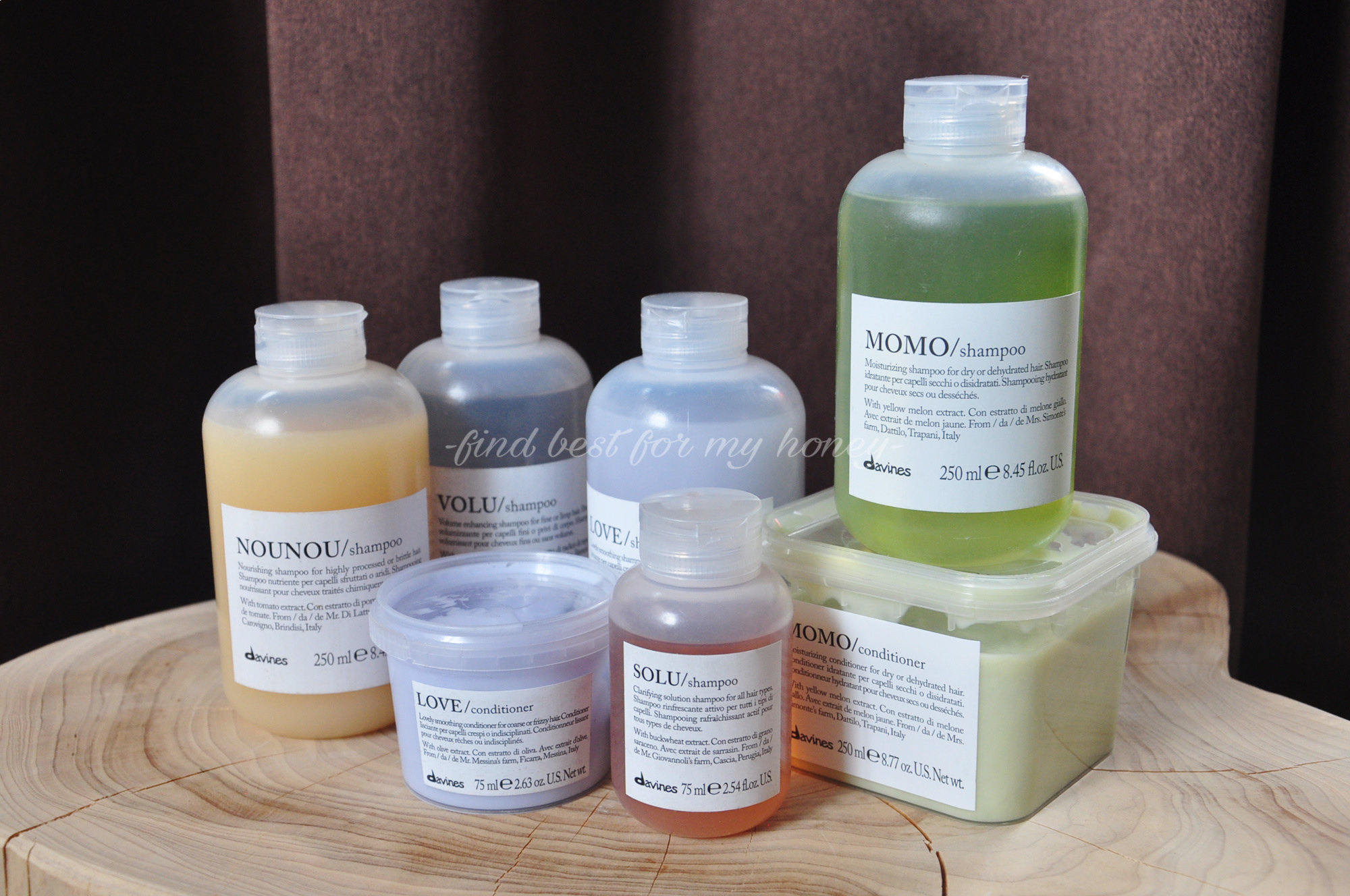 现货Davines大卫尼斯nounou/momo/love/solu洗发水/护发素250ml，让你的秀发告别枯黄！-洗护套装-淘宝好物网