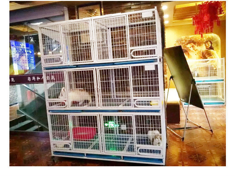 Cat cage breeding cage second and third floor home foster cage with ...