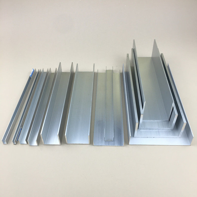 Wrap edge groove aluminum U-shaped aluminum groove profile rail card ...