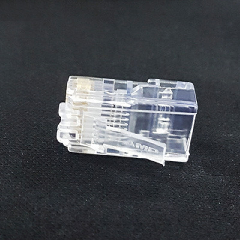 [USD 6.37] Transparent Ultra Five Class Network Cable Crystal Head RJ45 ...