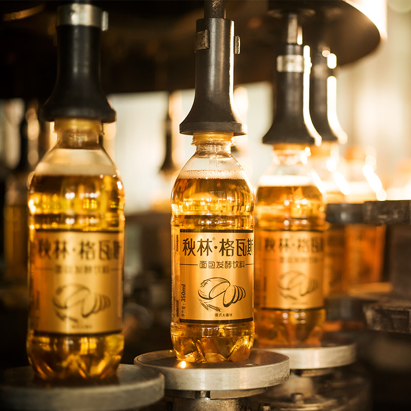 Qiulin Gevas bread fermented drink Harbin specialty 350ml*12 bottles ...