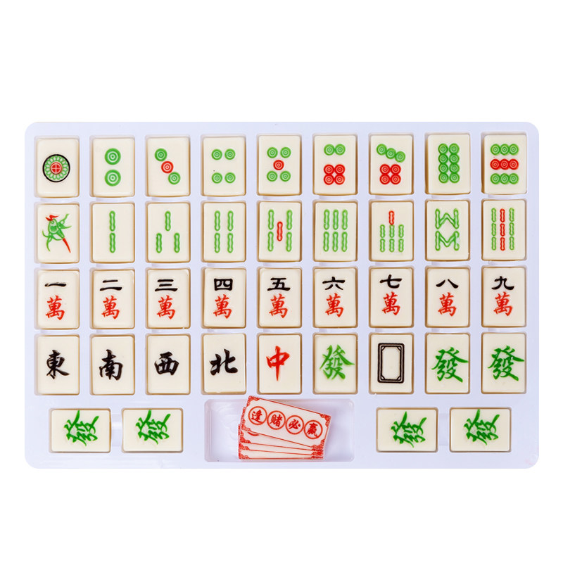 [USD 10.35] Cake Decoration Chocolate Mahjong Birthday Card Eating ...