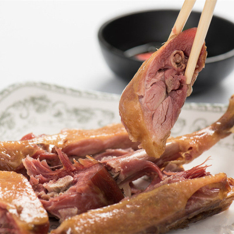 Farmhouse pickled free-range air-dried duck, waxed duck, salted duck, a ...