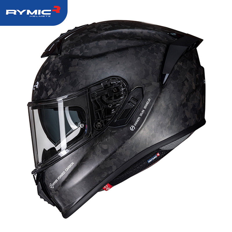 [USD 1116.50] RYMIC motorcycle helmet carbon fiber for double lenses ...