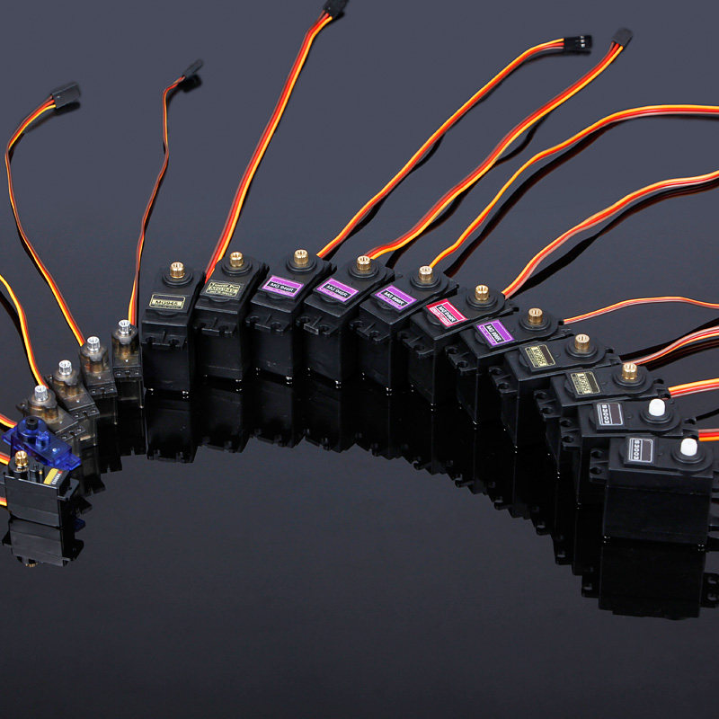 [USD 5.08] 9G rudder SG90 MG995 MG996R rudder module rudder platform ...