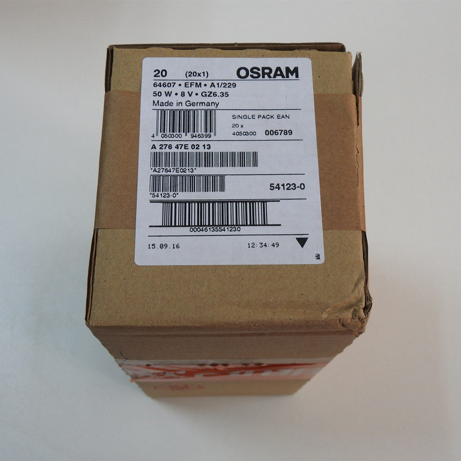 OSRAM欧司朗64607 EFM 8V50W GZ6.35 MK3酶标仪卤素灯泡：科研利器，点亮精准实验！-卤钨灯-淘宝好物网