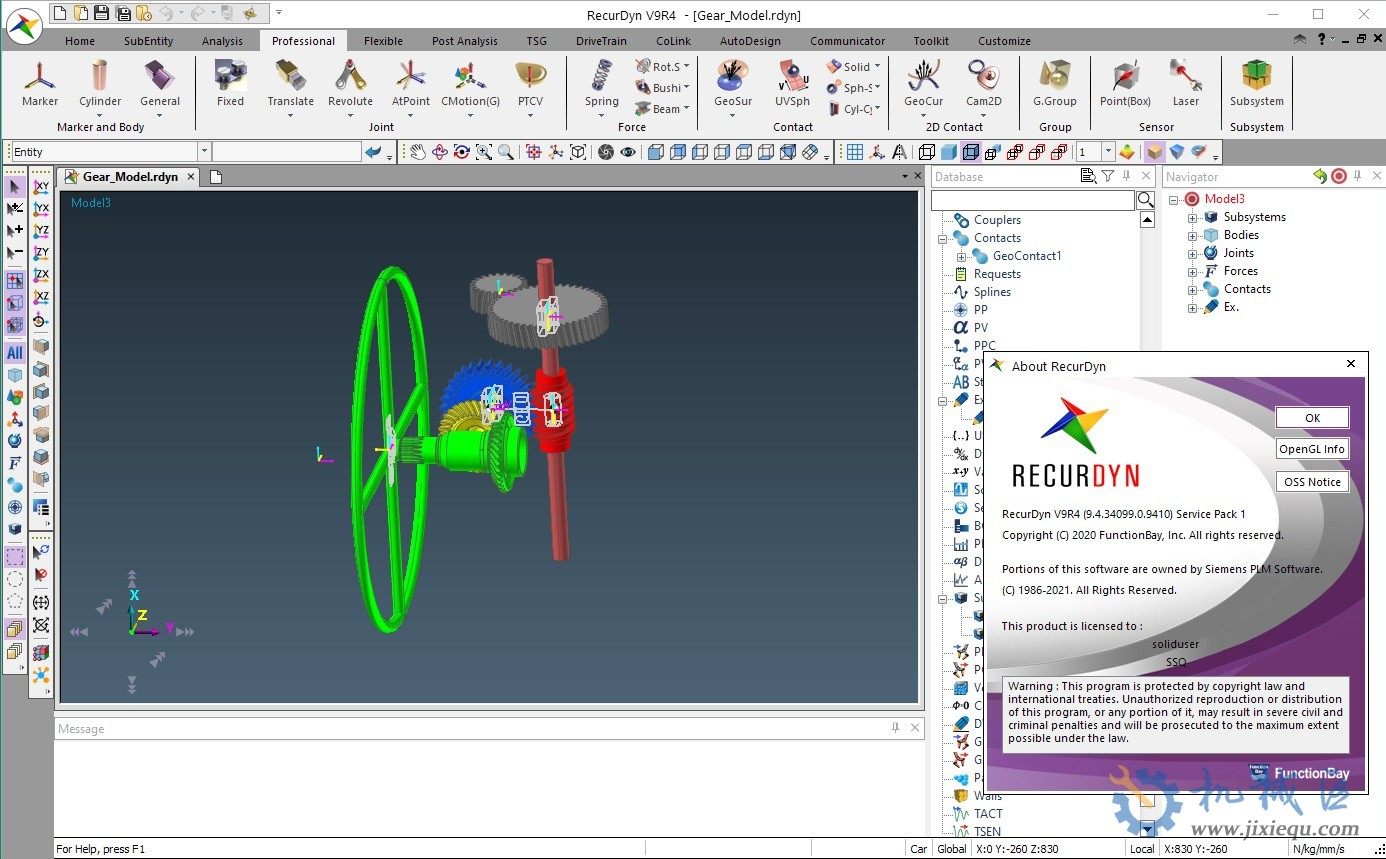 FunctionBay RecurDyn 2021-2025 系列MBD仿真软件下载汇总 - RecurDyn论坛 - CAE论坛 - 机械区 - www.jixiequ.com