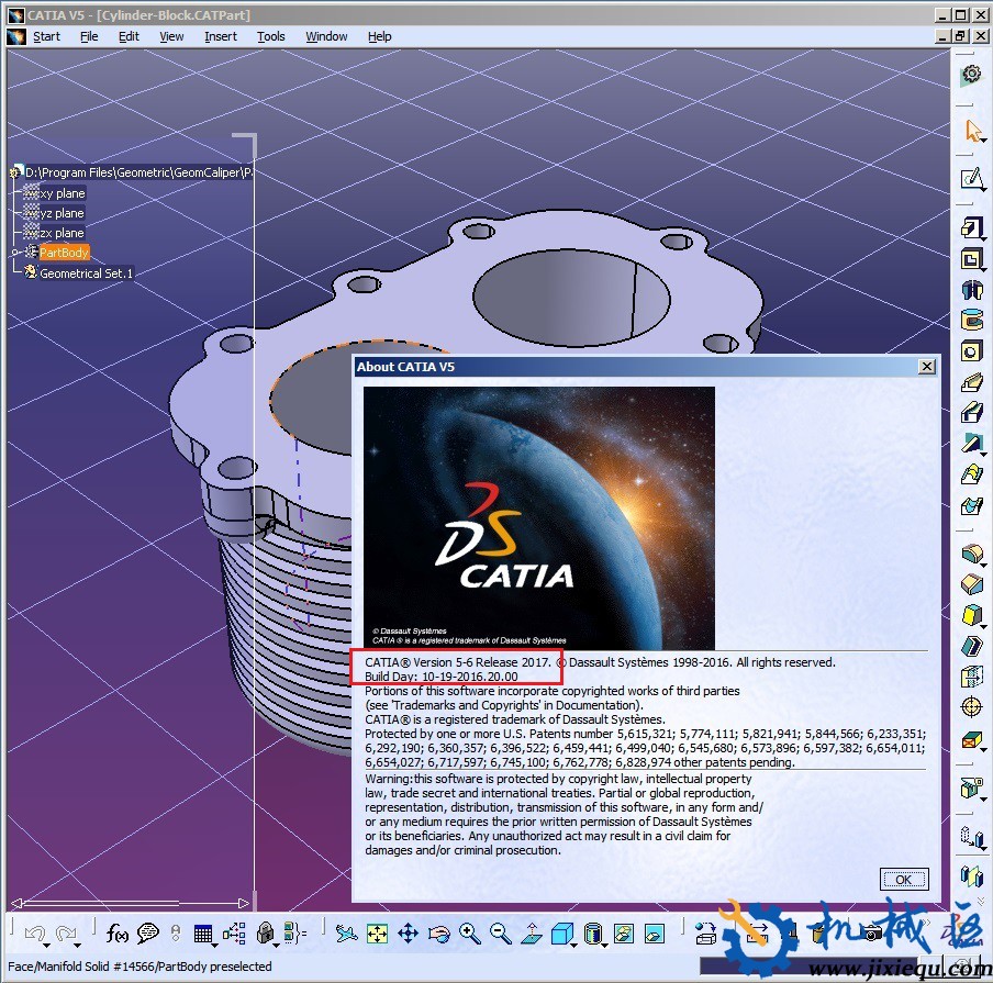 DS CATIA P3 V5-6R2021-2025 系列三维建模软件下载汇总 - CATIA论坛 - CAD论坛 - 机械区 - www.jixiequ.com