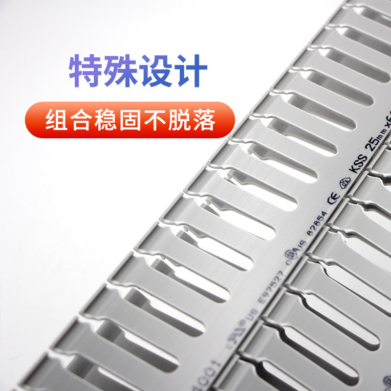 VD-7 KVD-7 HVD-7 Taiwan KSS gray South Asia PVC trunking width 40mm ...