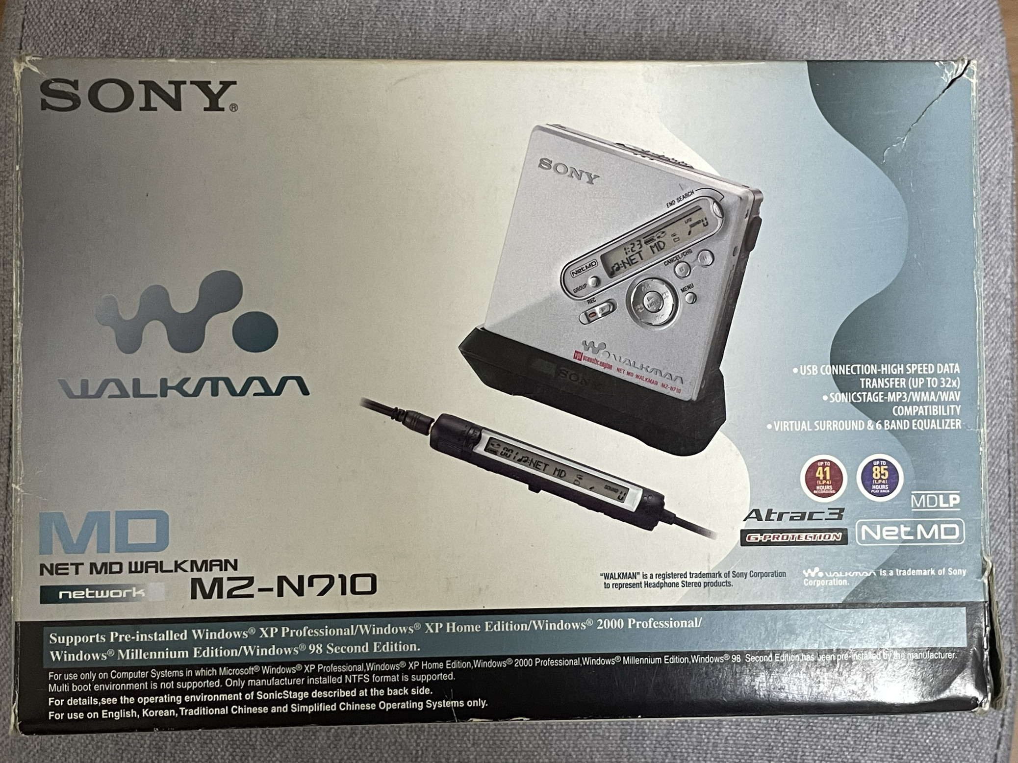 25年必买复古黑胶神器！索尼MD MZ-N710全套库存开箱，NH1 RH1 EH1全解析-MD-淘宝好物网