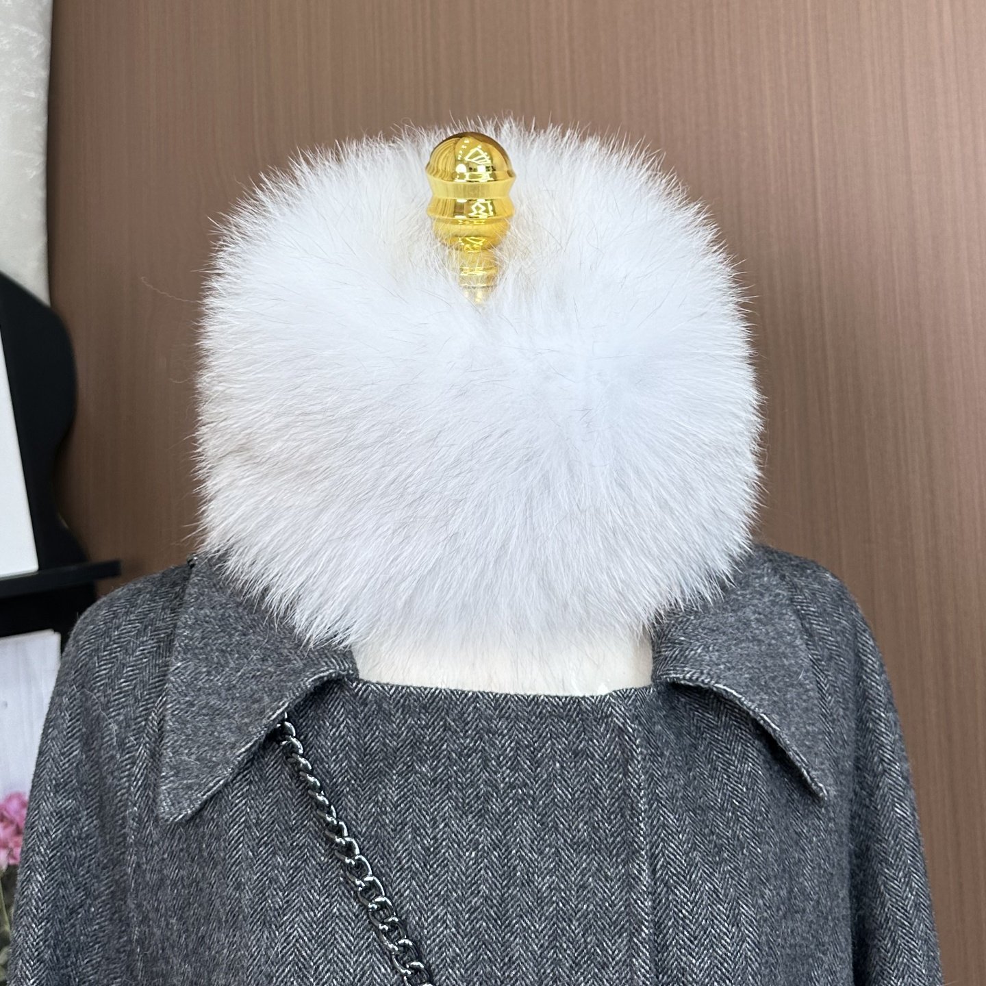 Fall/winter essential! genuine fox fur neck warmer – stylish and warm ...