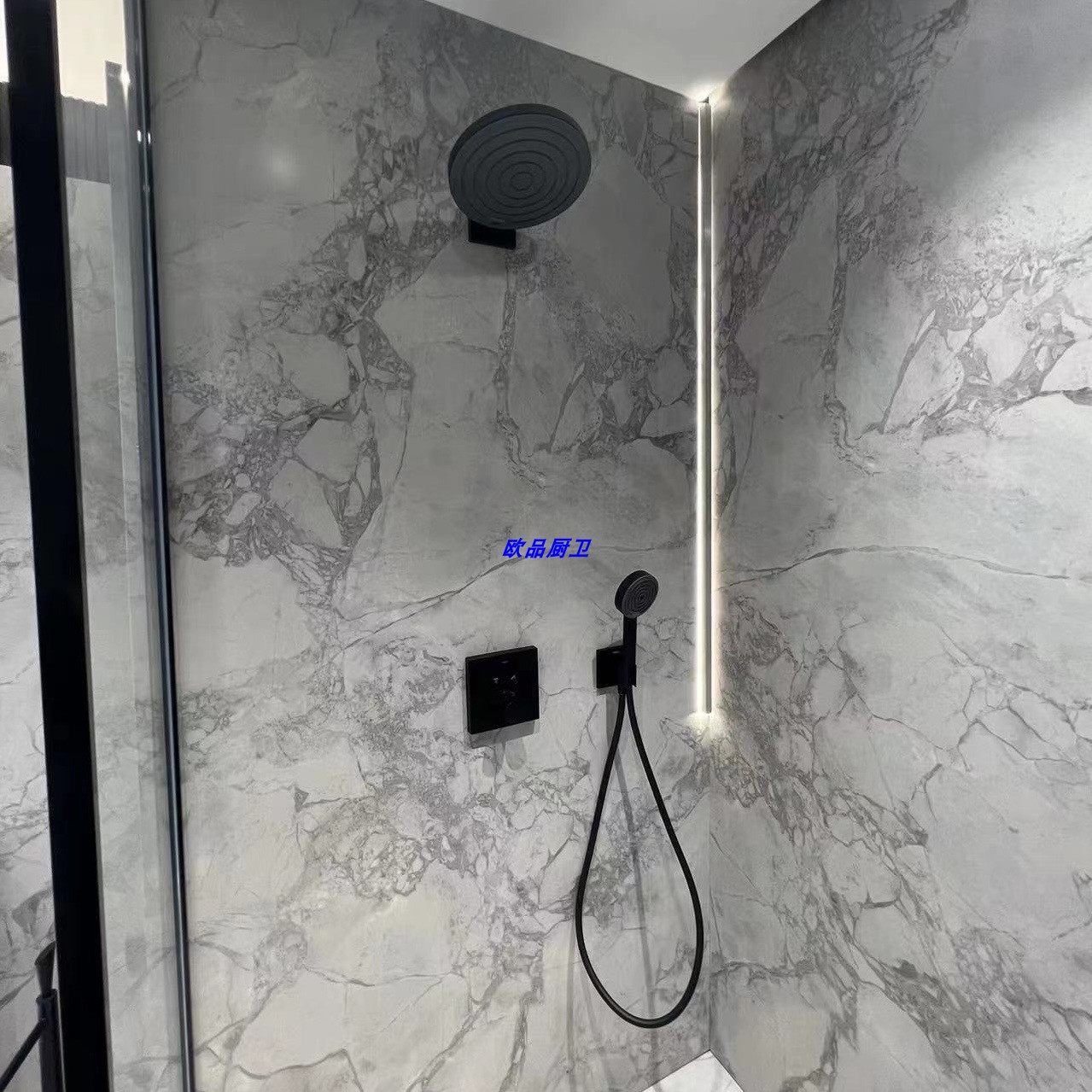 汉斯格雅沛适飞260暗装花洒淋浴24141007 24141677 24141707白黑-Taobao