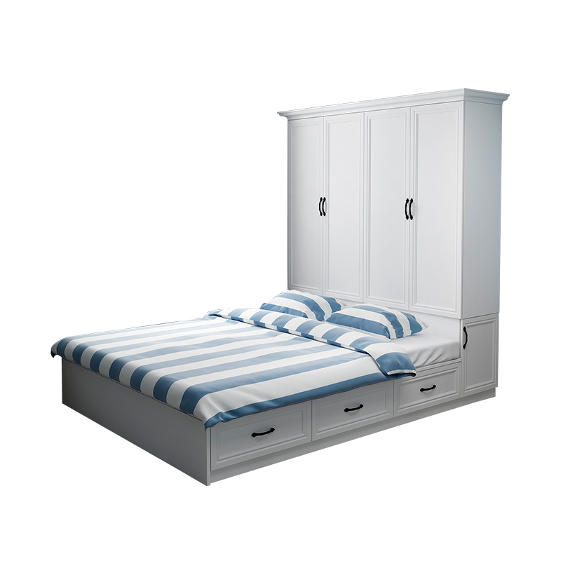 Купить Шкаф кровать Йи номера-современный минималистский пластины ...