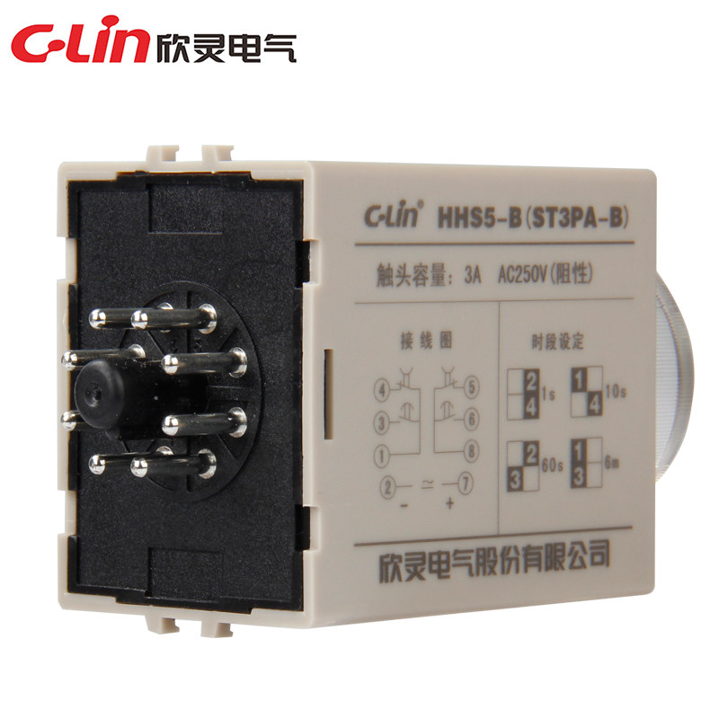 Xinling HHS5-B time relay ST3PA-B electronic power-on delay JSZ3A-B two ...
