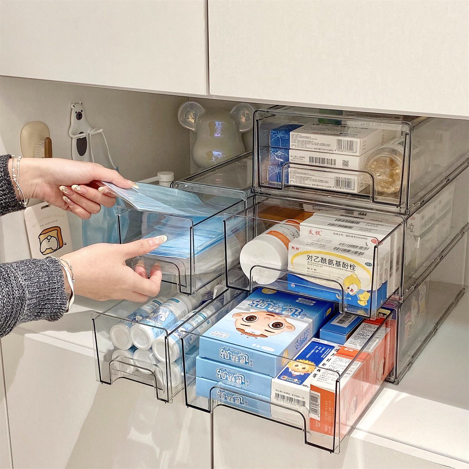 🌿 Unveiling the ultimate home organization hack! this drawer-style ...