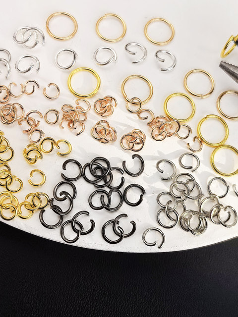 DIY accessories accessories material opening rings, multiple sizes ...