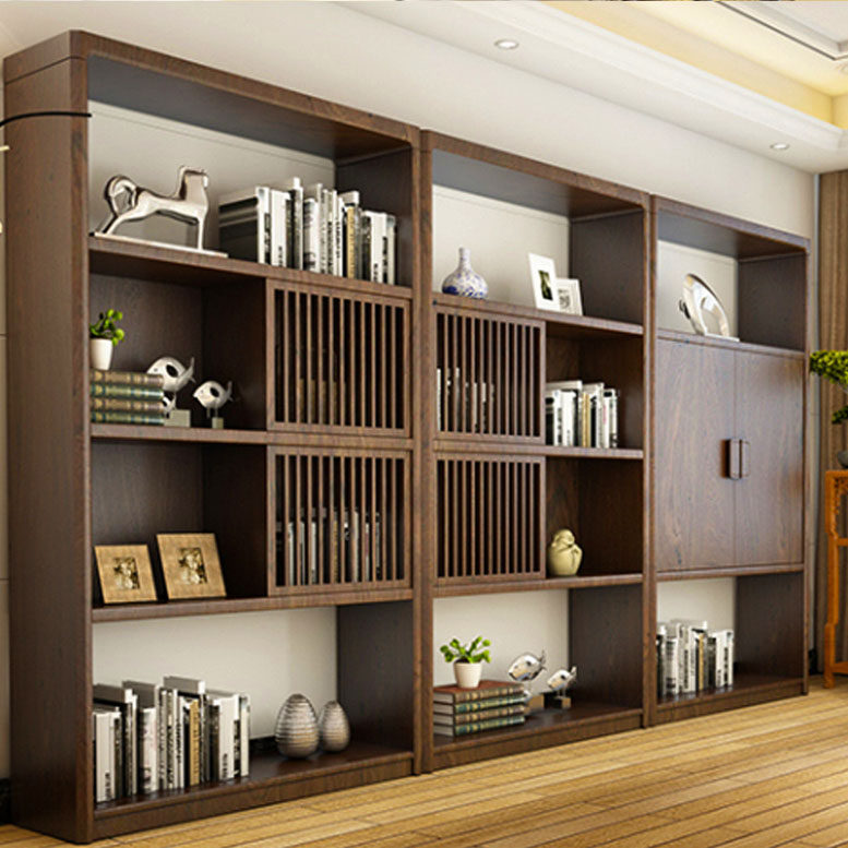 [USD 298.57] Chinese Zen-Italian all-solid wood bookshelf Modern ...